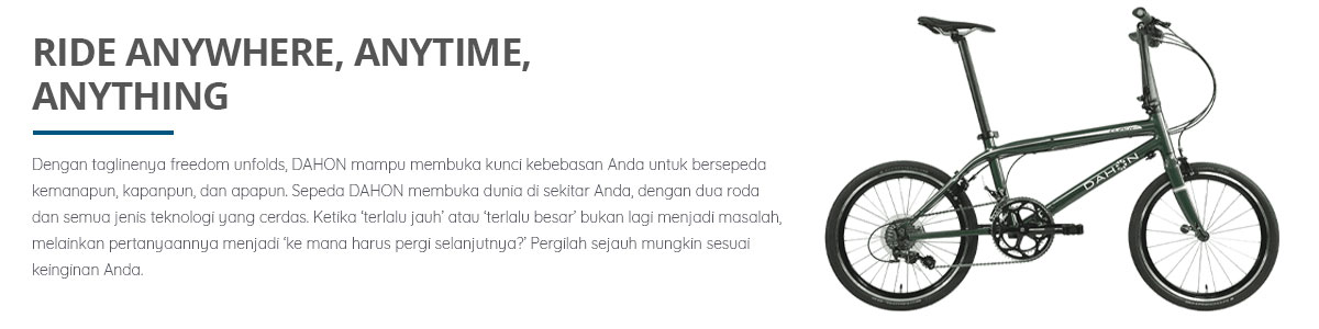 Official Store Online Dahon > Original Bergaransi | Ruparupa